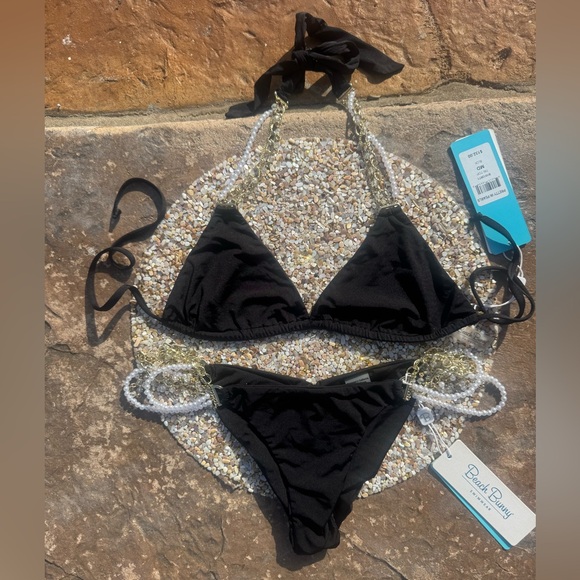 Beach Bunny | Swim | Beach Bunny Swimwear Nwt Pretty In Pearls Bikini ...